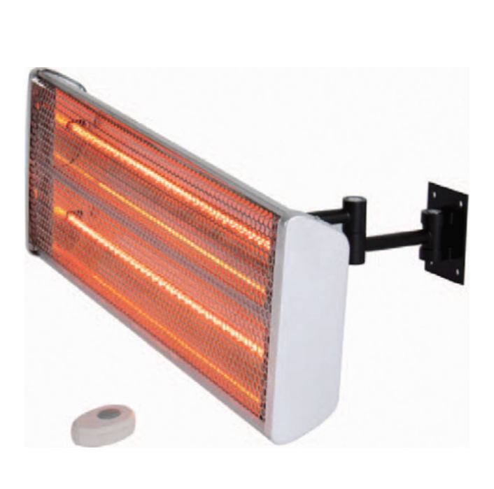 ΘΕΡΜΑΝΤΙΚΟ ΣΩΜΑ ΑΛΟΓΟΝΟΥ 2400W LINEME 70-00701 RUBY RED ΕΠΙΤΟΙΧΟ ΜΕ RC ...